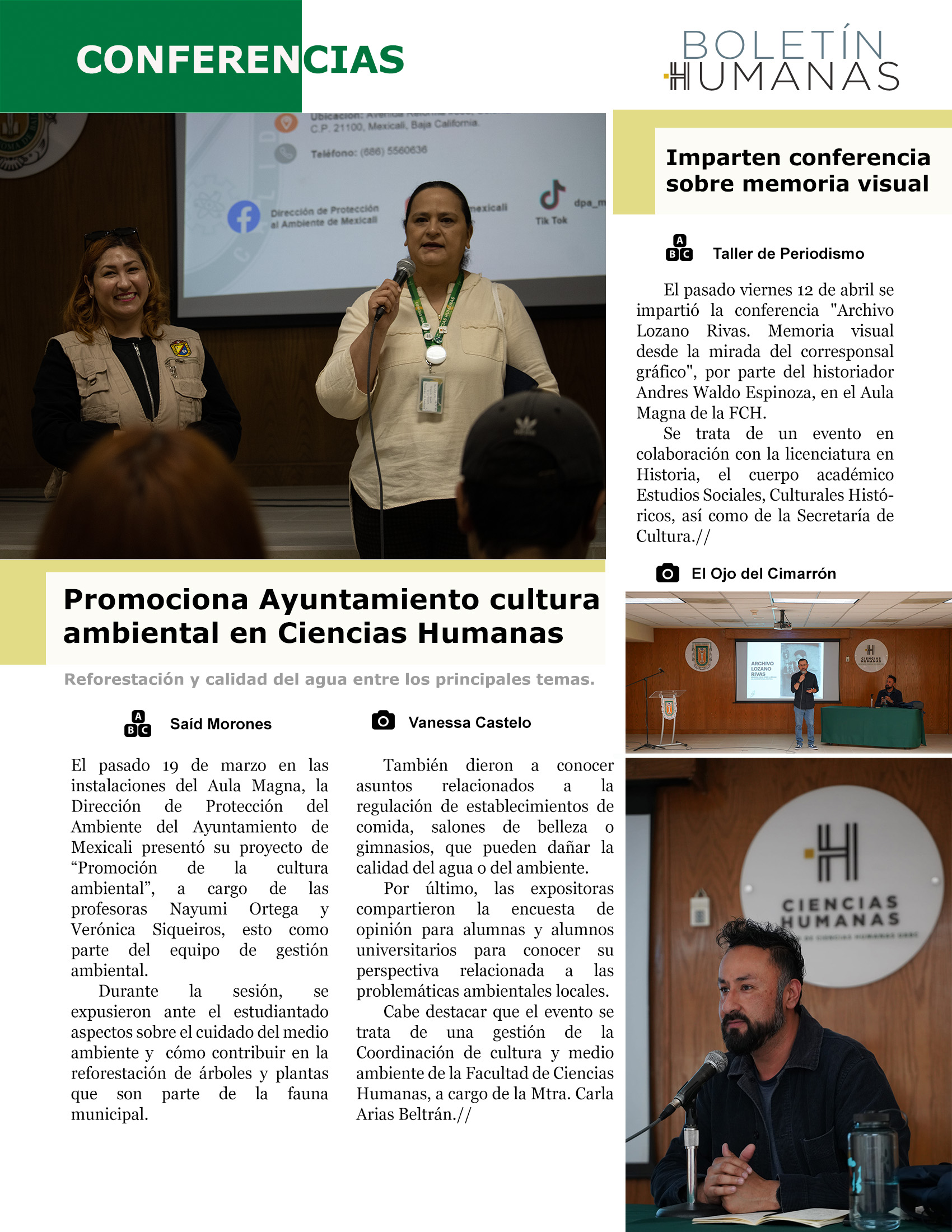 Facultad de Ciencias Humanas