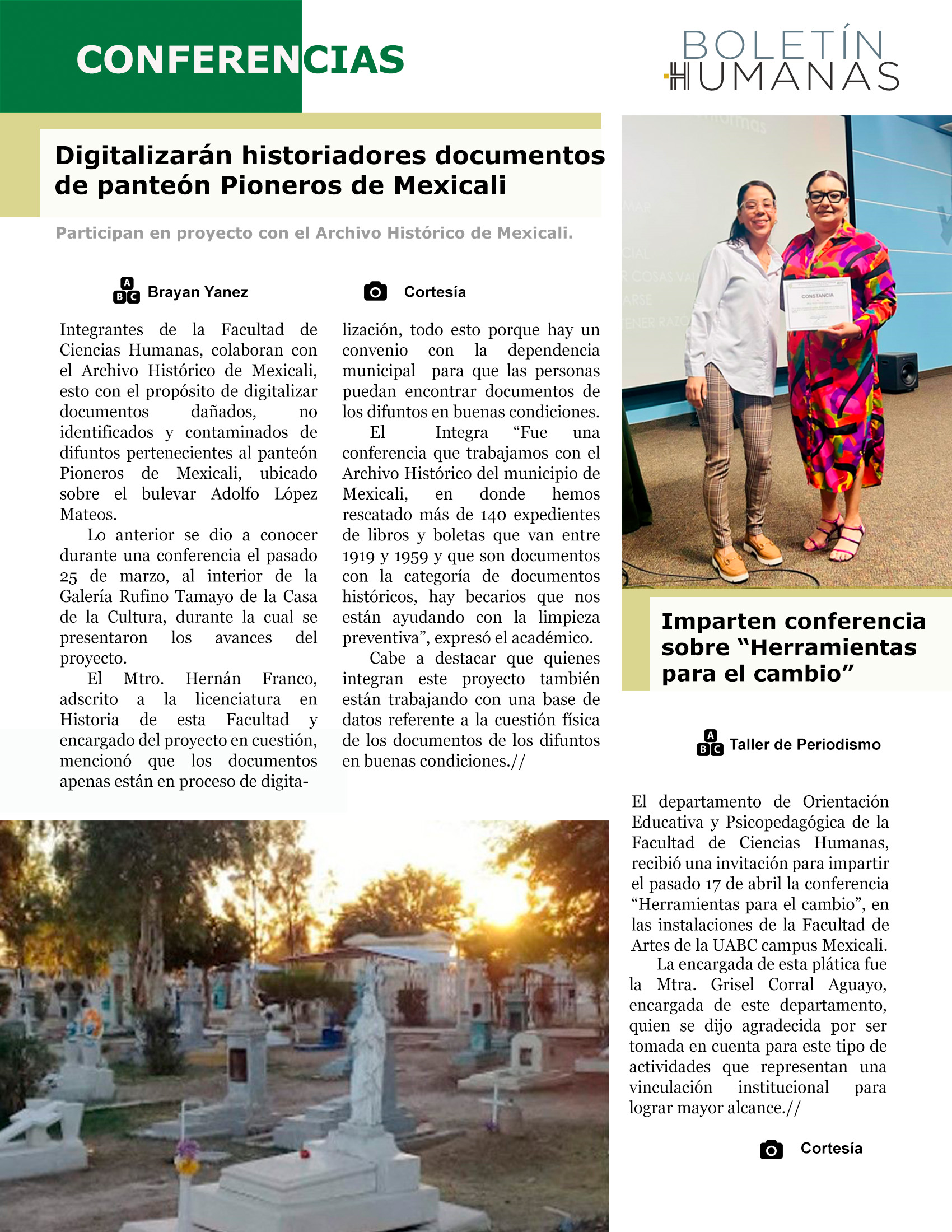 Facultad de Ciencias Humanas
