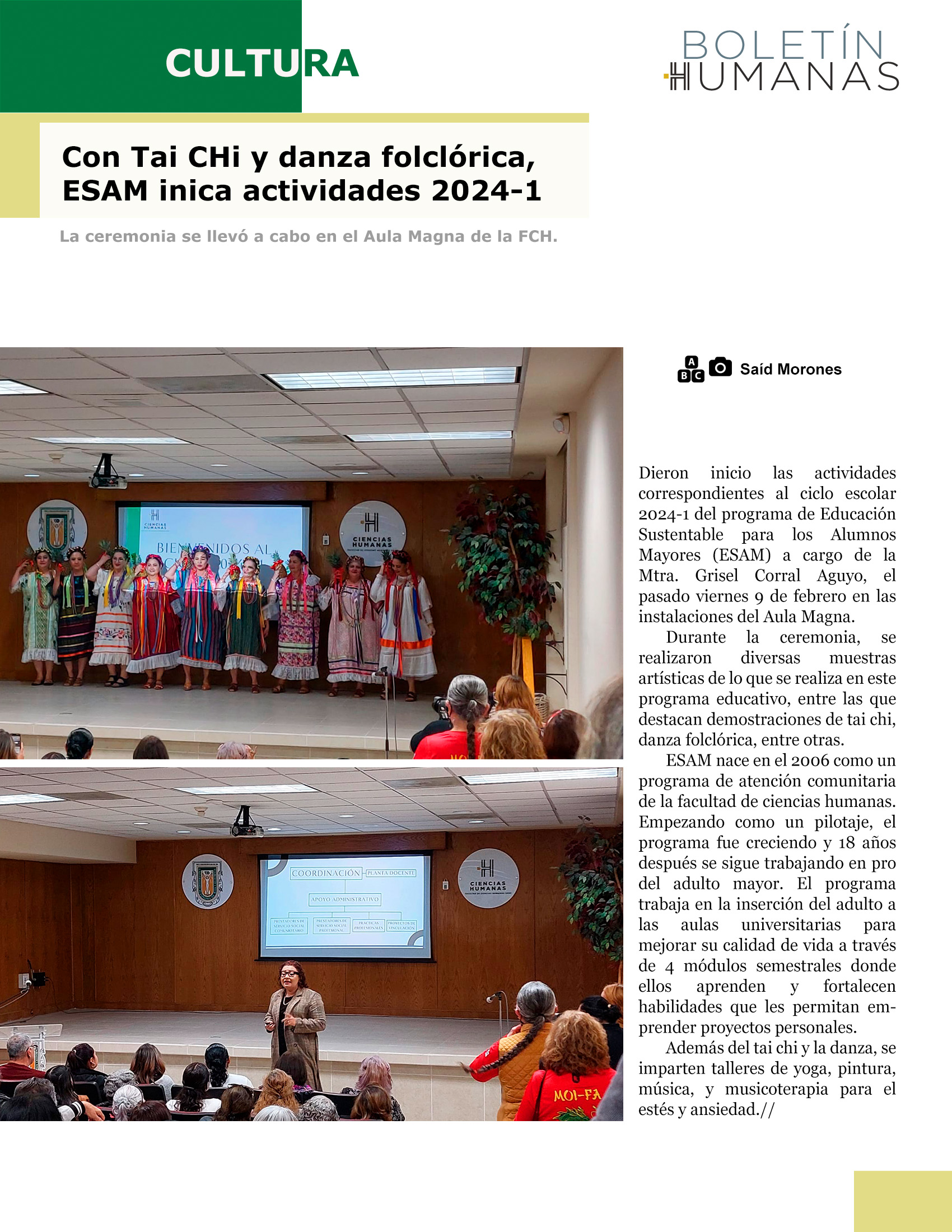 Facultad de Ciencias Humanas