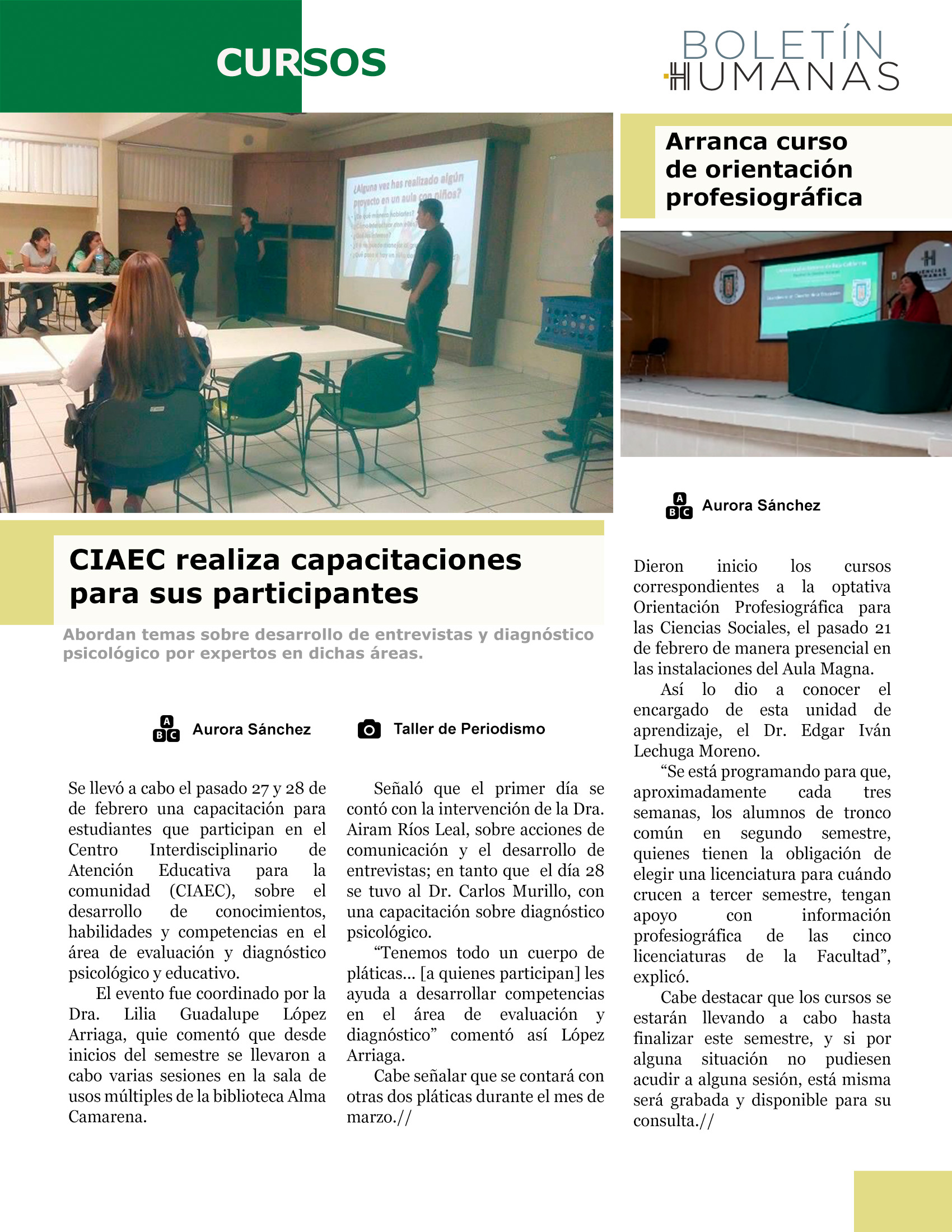 Facultad de Ciencias Humanas