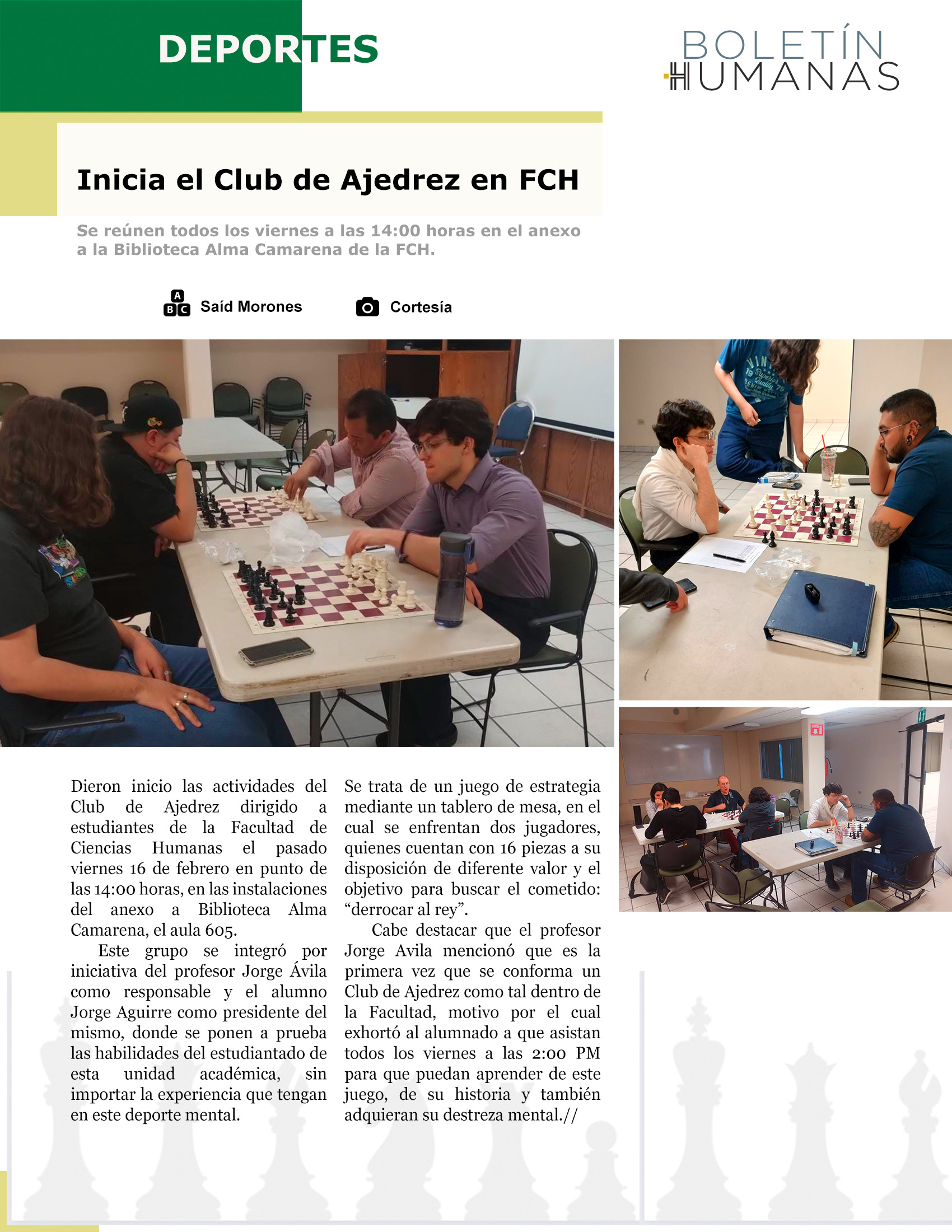 Facultad de Ciencias Humanas