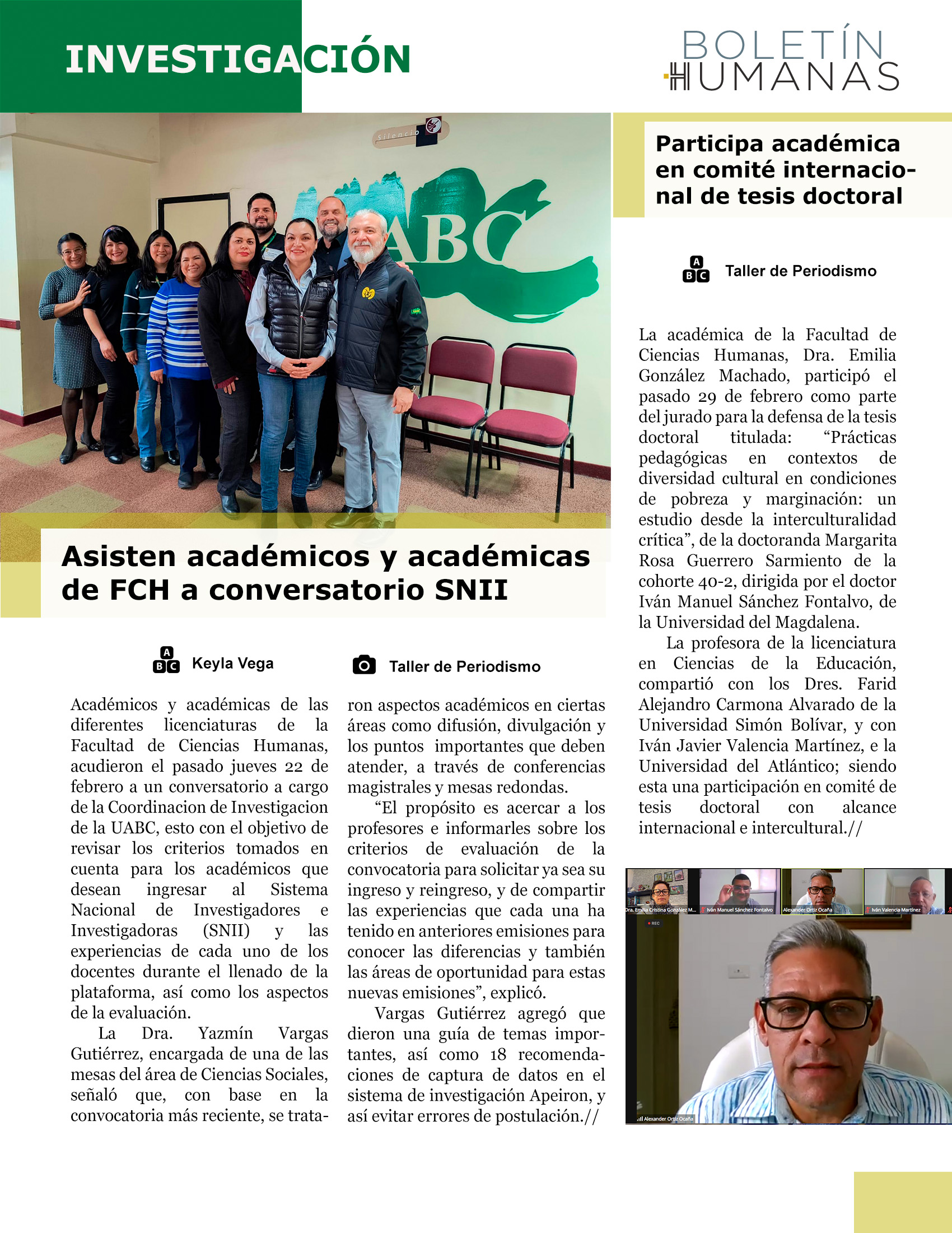 Facultad de Ciencias Humanas